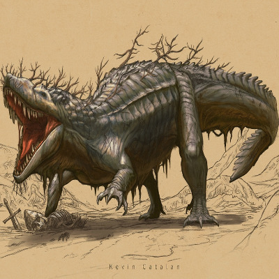 Dire Alligator | Glowfic Constellation